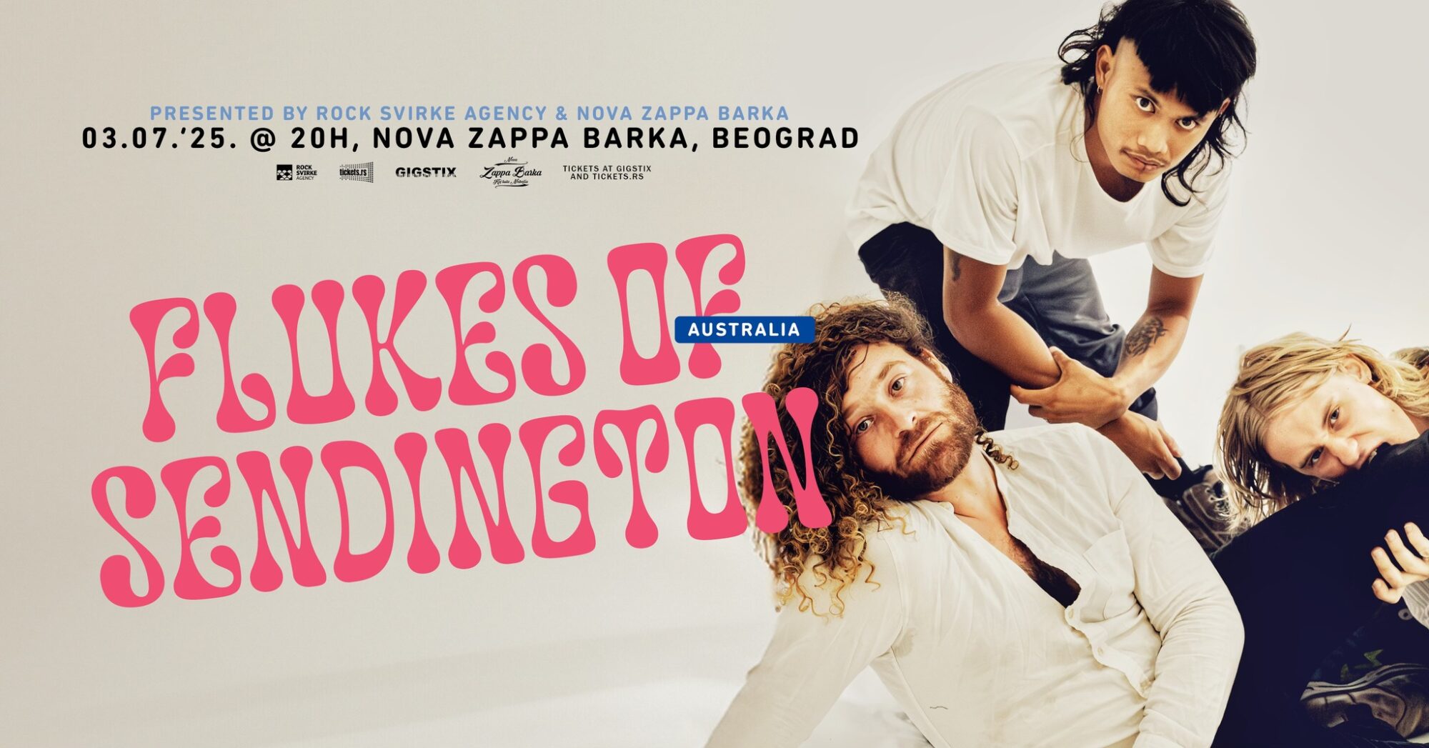 Flukes of Sendington premijerno u Srbiji - Rock Svirke Agency